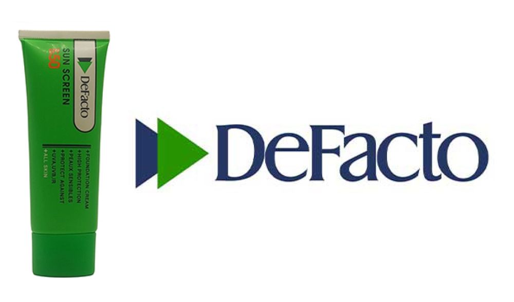 قیمت و خرید کرم ضدآفتاب دفکتو Defacto مناسب انواع پوست | 40 میل | فروشگاه نیروان